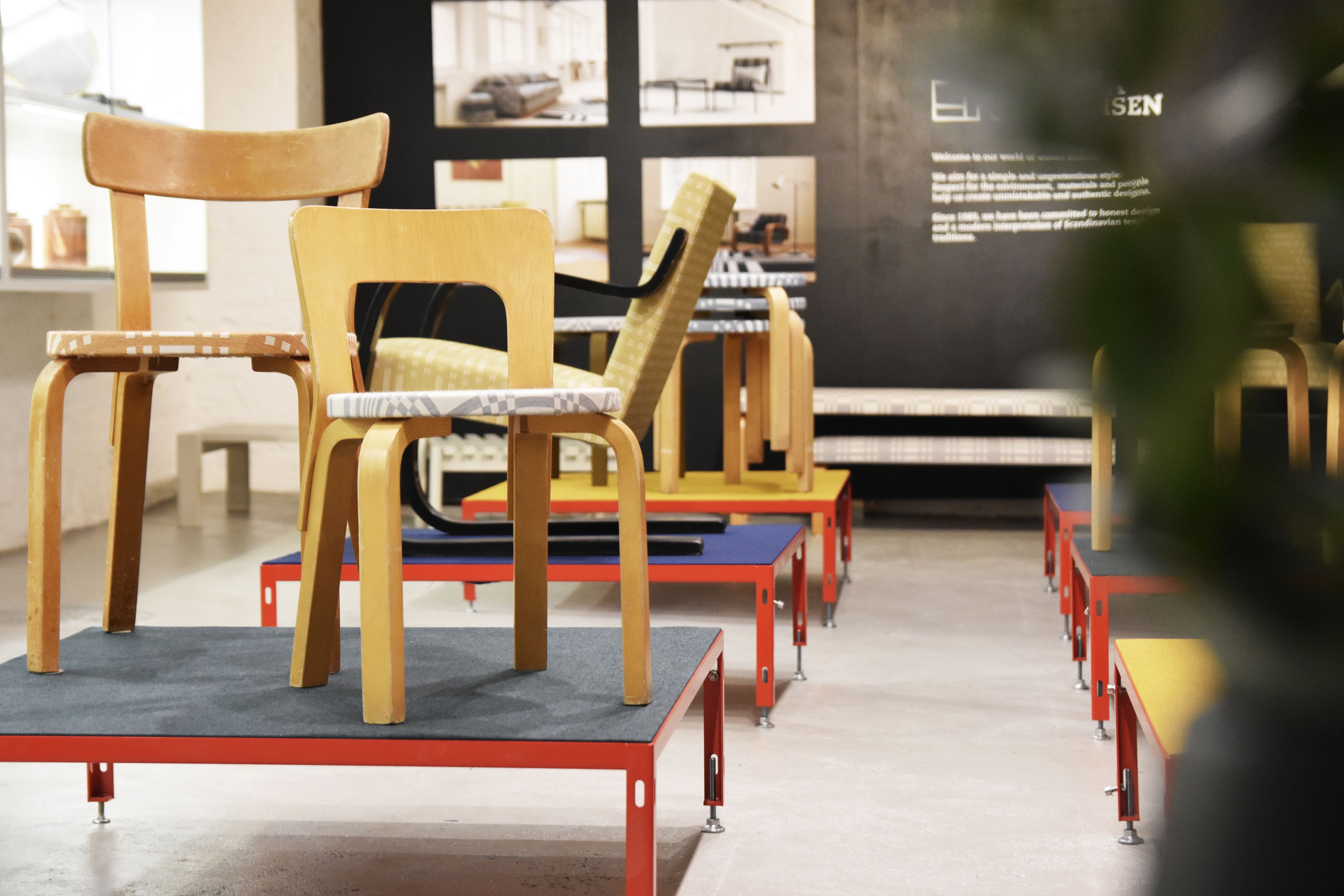 Artek - Johanna Gullichsen textile exhibition at Artek 2nd cycle