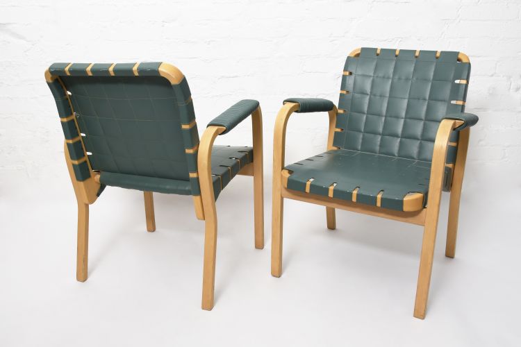 Artek - Chair 45, Petrol Green