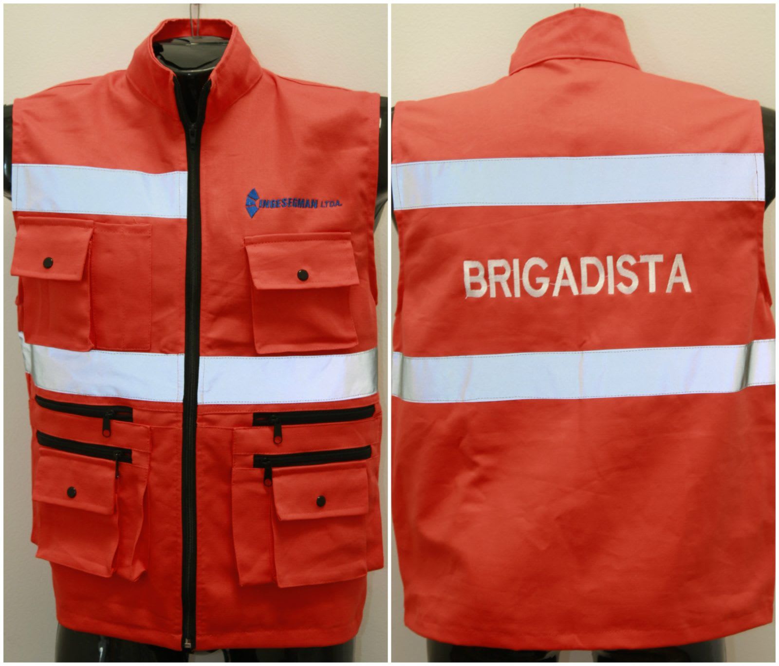 Inicio / Ropa de Trabajo / Chalecos / Chaleco Brigadista con reflectivos