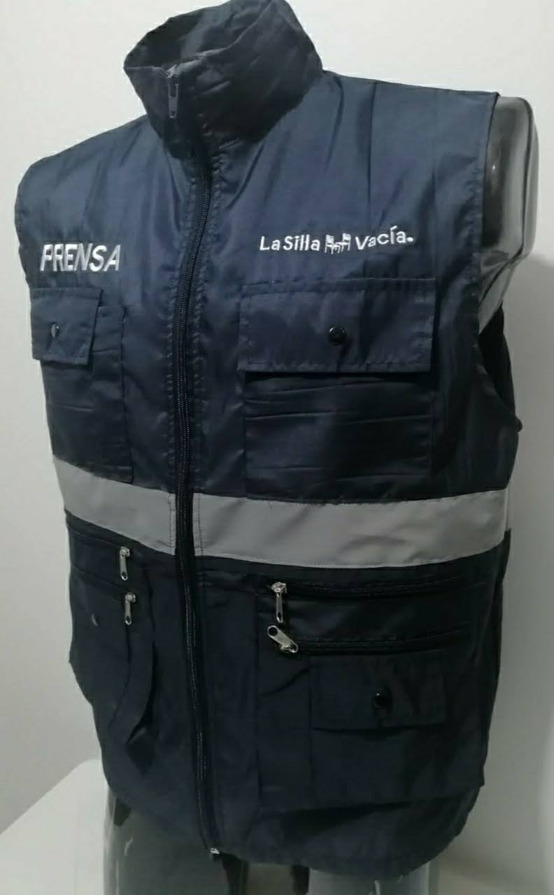 Chaleco tipo periodista con 10 bolsillos: 1 bolsillo para celular, 2 ...