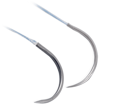 Arthrex - 0 FiberWire Suture, 38" (Blue) w/Tapered Needle, 22.2 mm 1/2 ...