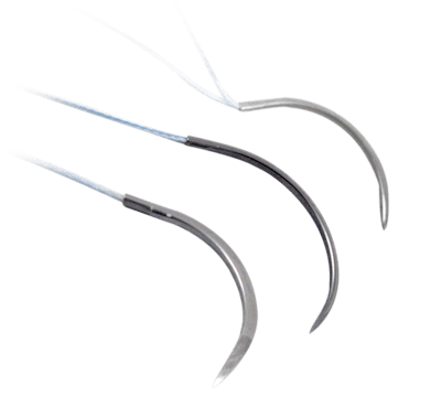 Arthrex - 4-0 FiberWire, Suture, 18 in (blue) w/Tapered Needle, 12.3 mm ...