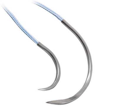 Arthrex - #5 FiberWire, 38" (blue) w/Conventional Cutting Needle, 48 mm ...