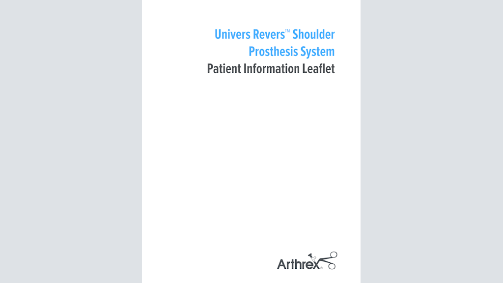 Arthrex - Univers Revers™ Total Shoulder System