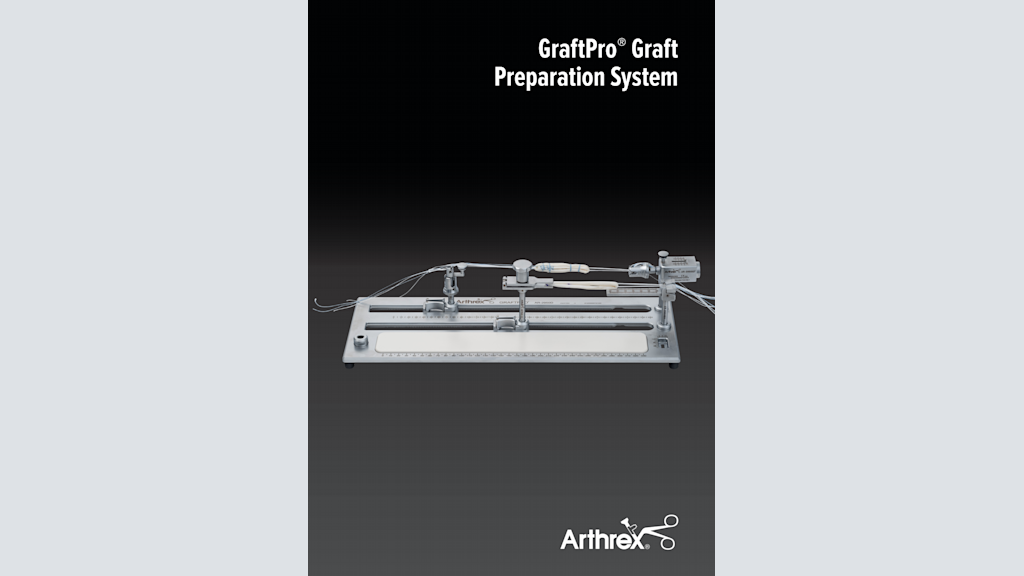 Arthrex - GraftPro™ Graft Preparation System