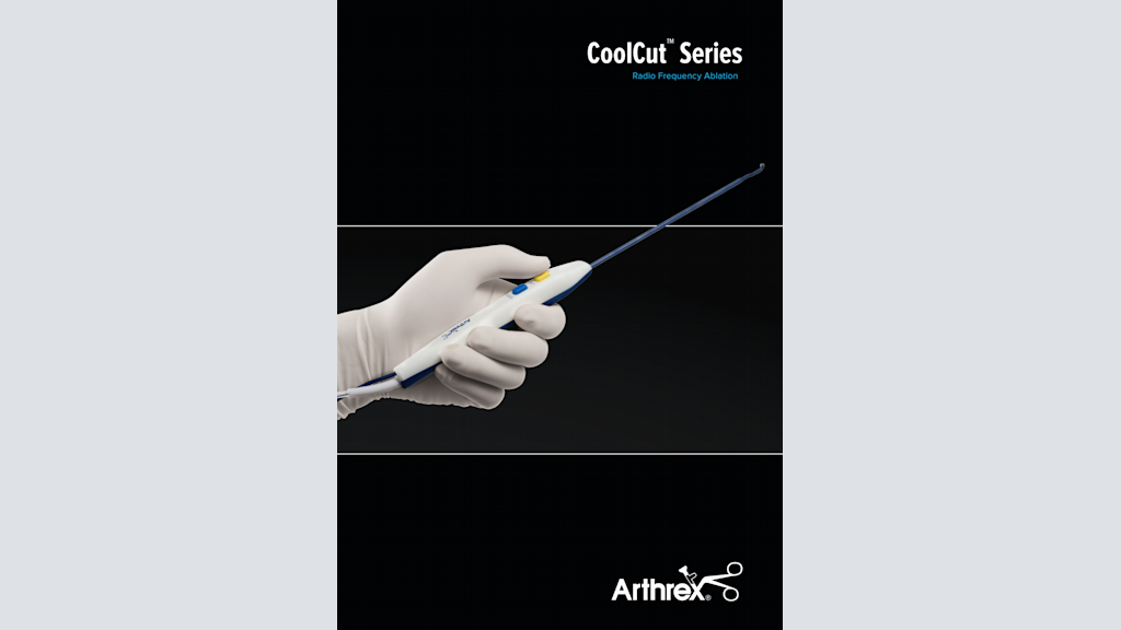 Arthrex - CoolCut™ Radio Frequency Ablation