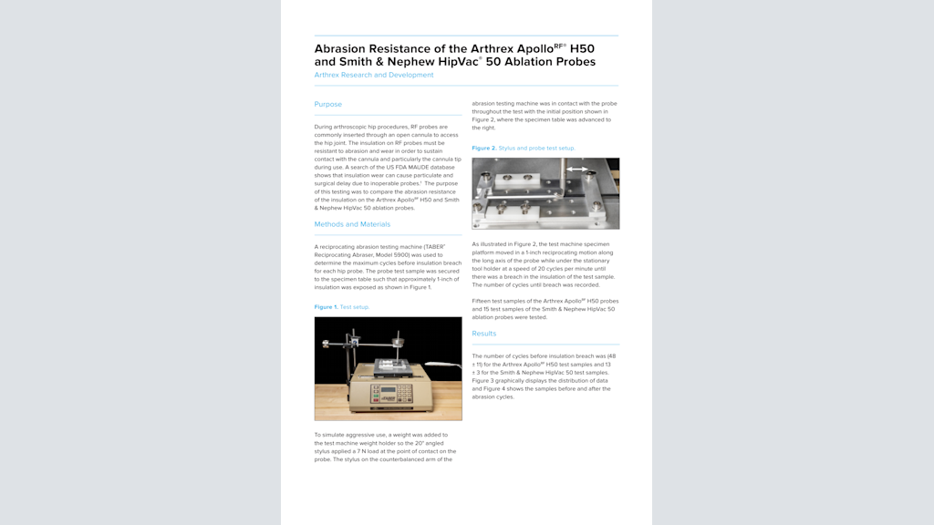 Arthrex - ApolloRF® H50 Probe