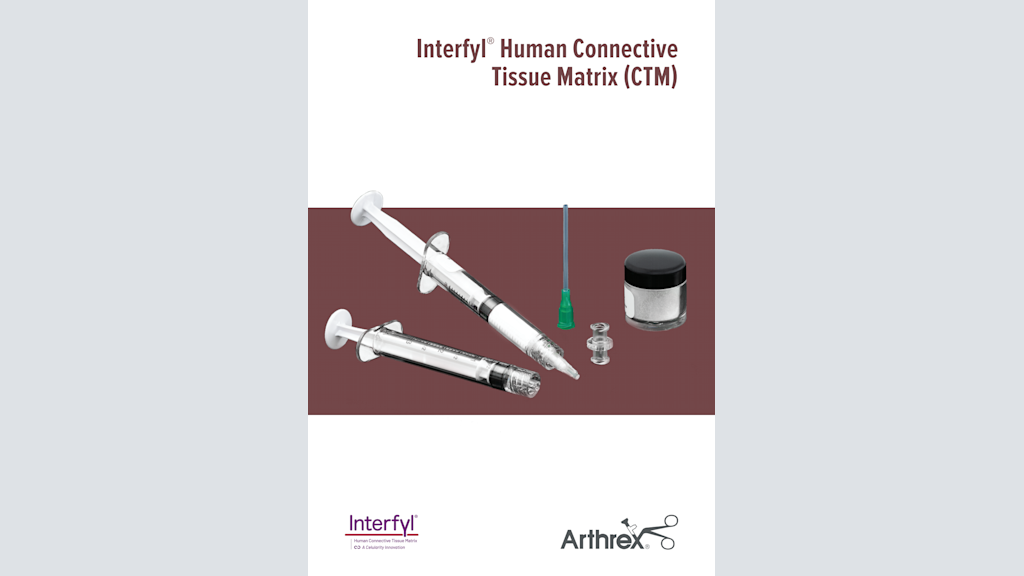 Arthrex - Interfyl®*Connective Tissue Matrix