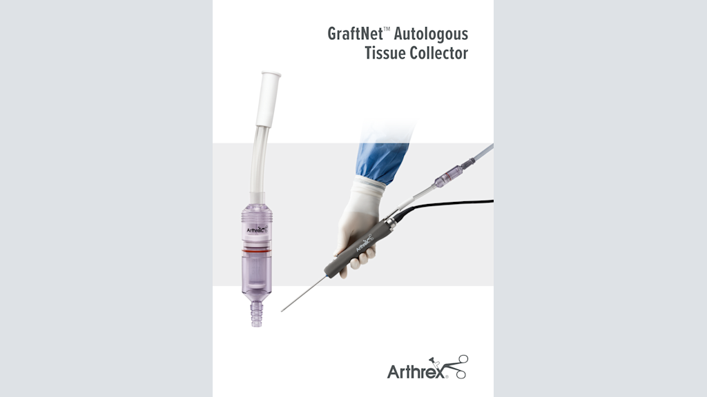Arthrex - GraftNet™ Autologous Tissue Collector