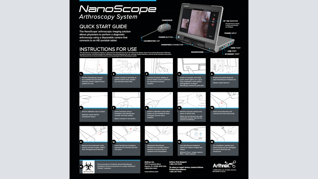 Arthrex - Nano Arthroscopy Console