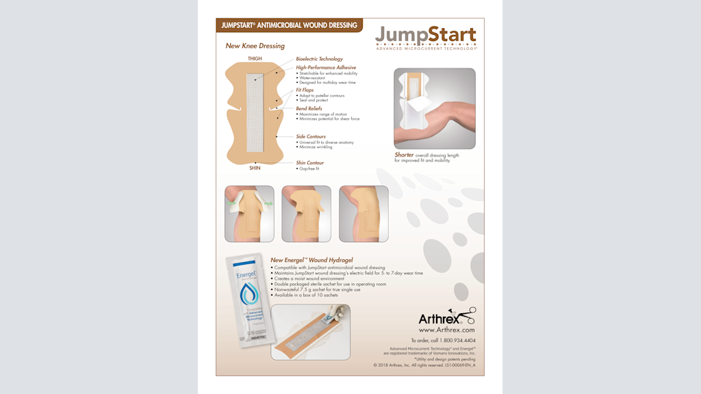 Arthrex - JumpStart® Antimicrobial Wound Dressing