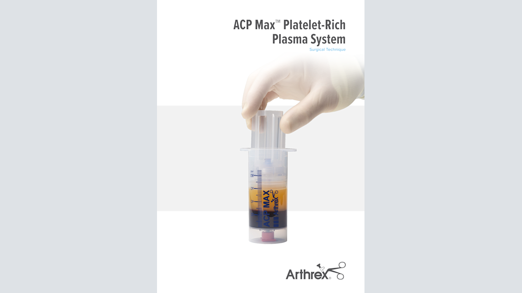 Arthrex - ACP Max™ PRP System