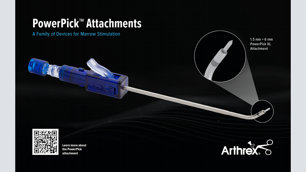 Arthrex - Instrumentos para microfractura PowerPick™