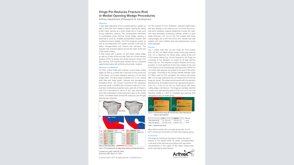 Arthrex - Opening Wedge Osteotomy Instrument Set