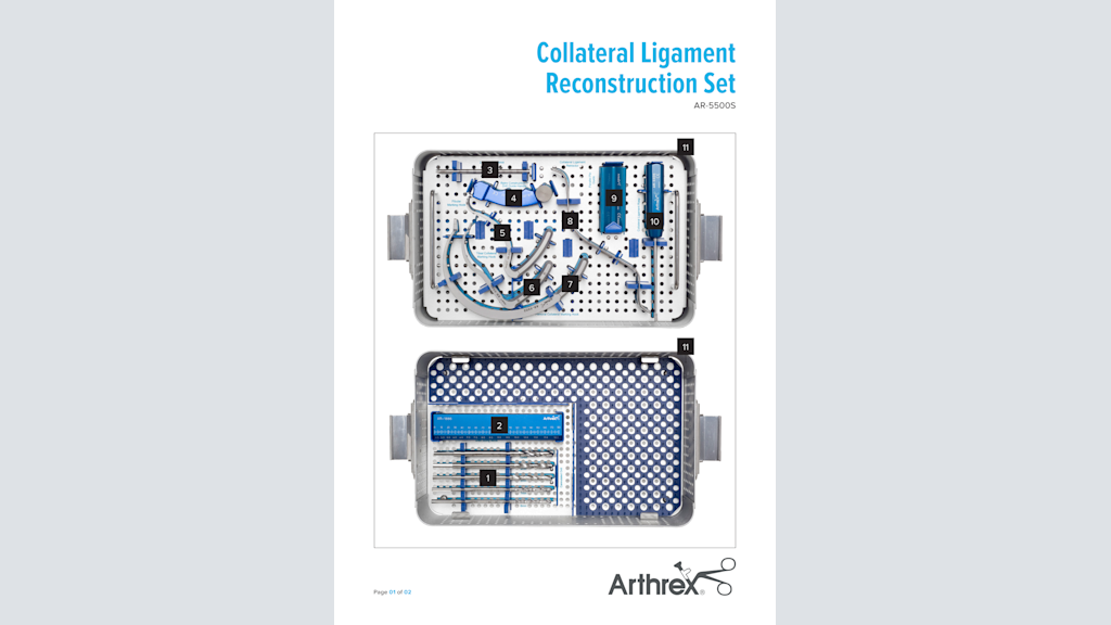 Arthrex - Collateral Ligament Reconstruction Set