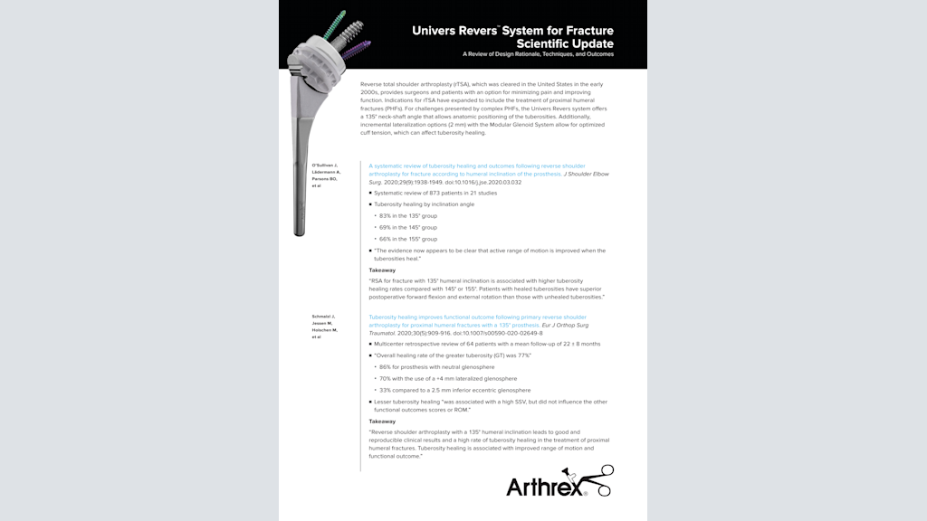 Arthrex - Univers Revers™ Total Shoulder System