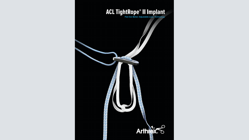 Arthrex - TightRope® II Attachable Button System Arthrex - TightRope® II Attachable Button System