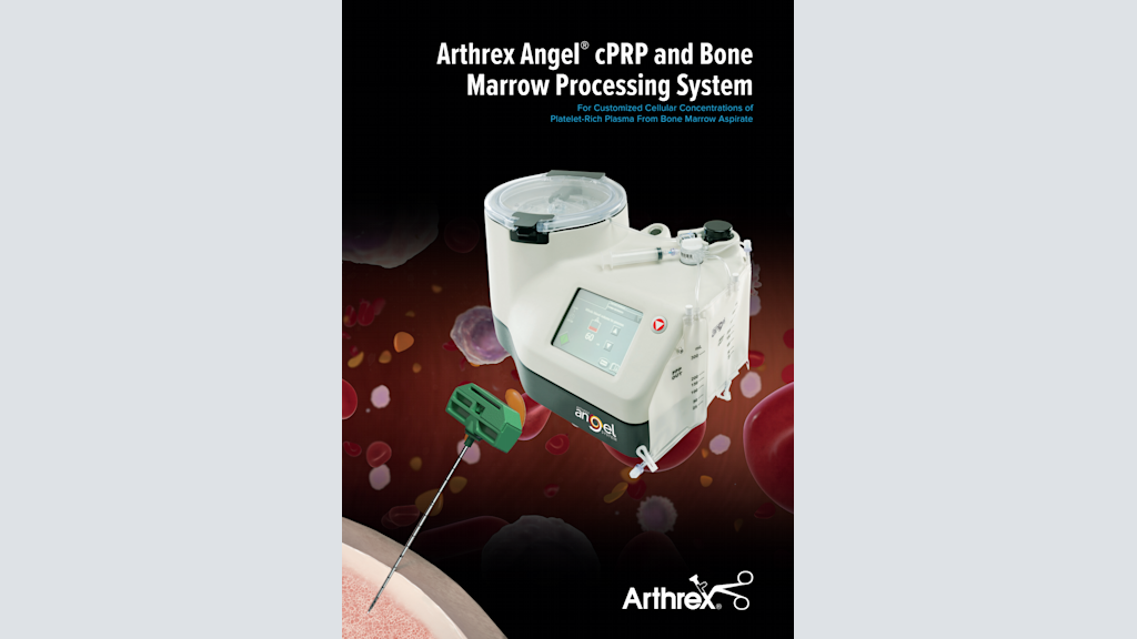 Arthrex - Angel® cPRP and Bone Marrow Processing System