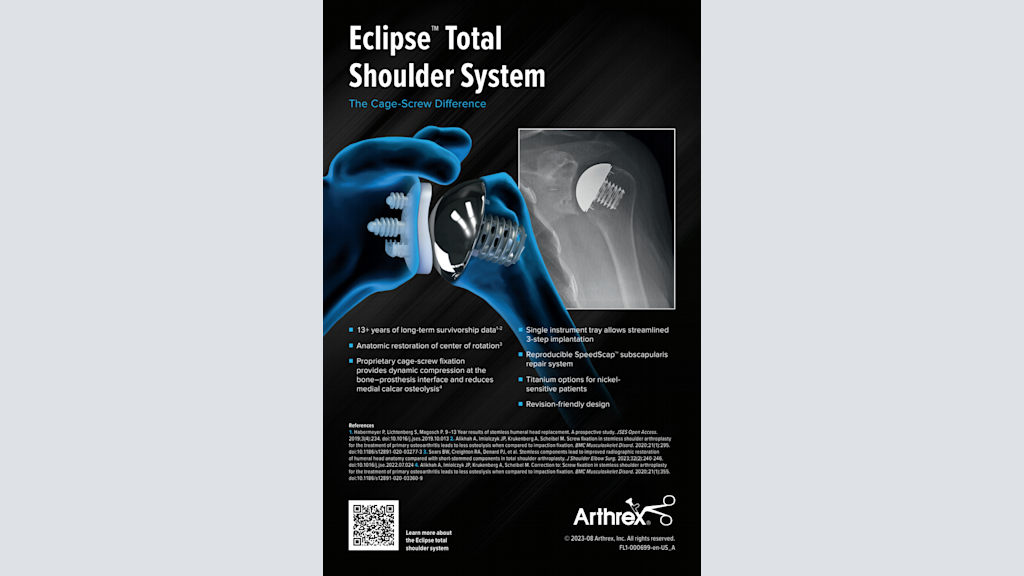 Arthrex - Eclipse™ Total Shoulder System