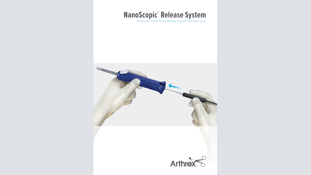 Arthrex - NanoScopic™ Release System