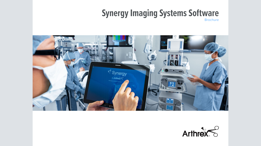 Arthrex - Synergy.net™ Software
