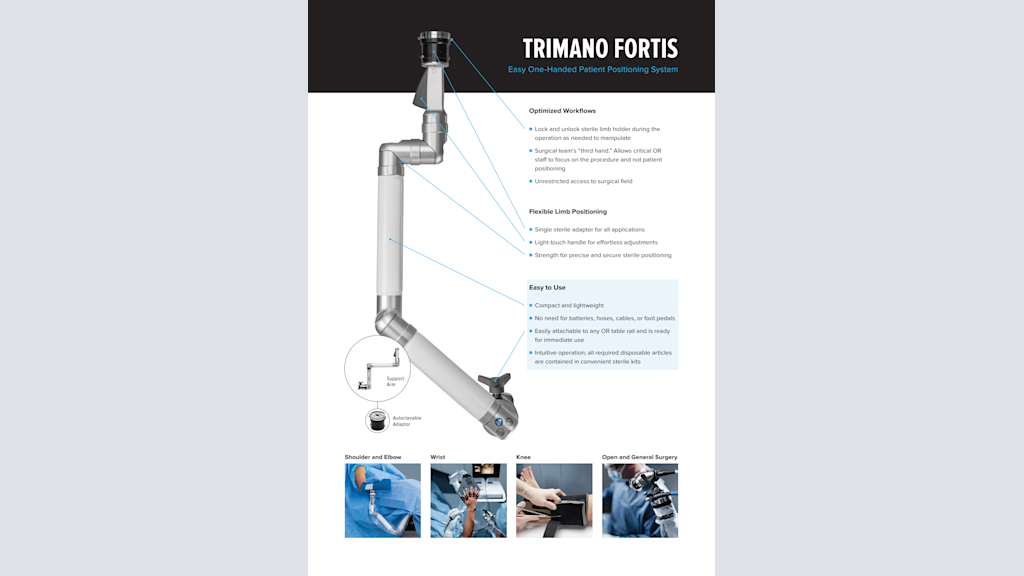 Arthrex - TRIMANO FORTIS Support Arm