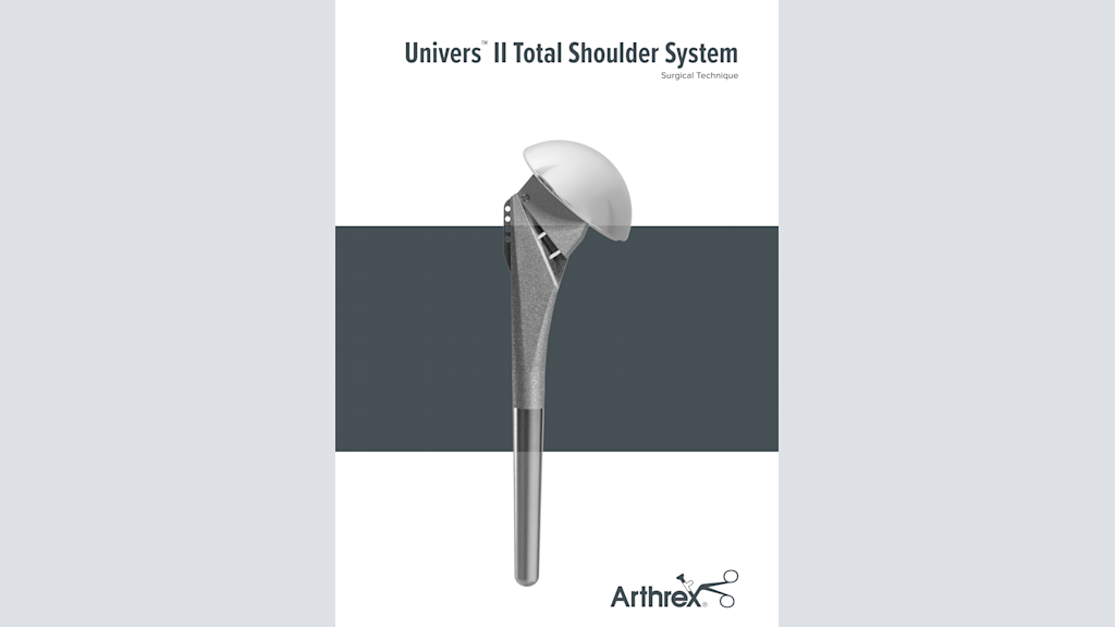 Arthrex - Univers™ II Total Shoulder System