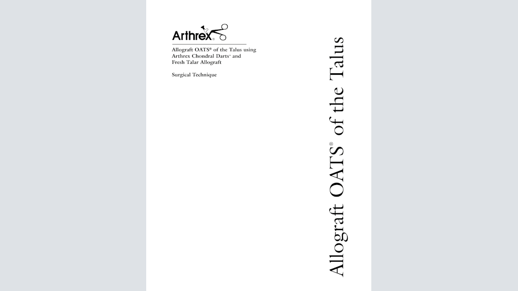 Arthrex - Fresh Osteochondral Allografts