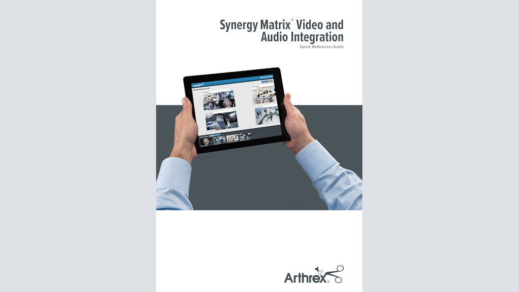Arthrex - Synergy Matrix™ 4K Video Integration System