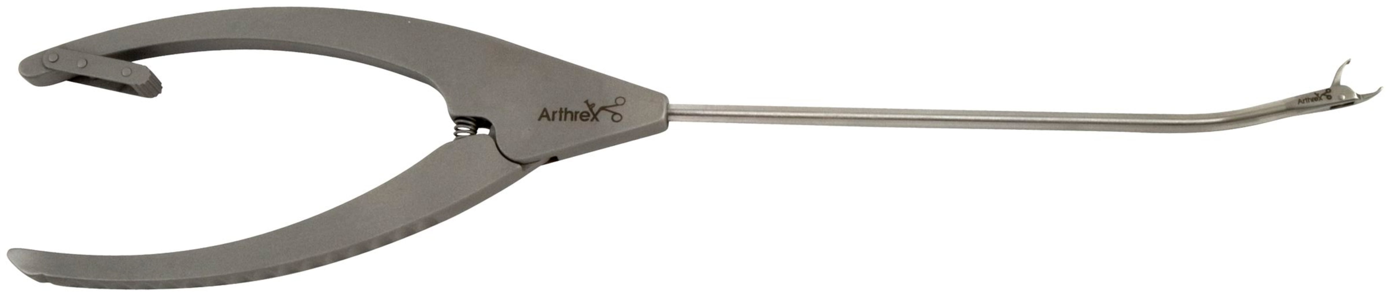 Arthrex - Suture Retriever, ø3.4 mm, 15° Up w/WishBone Handle - AR-12550W