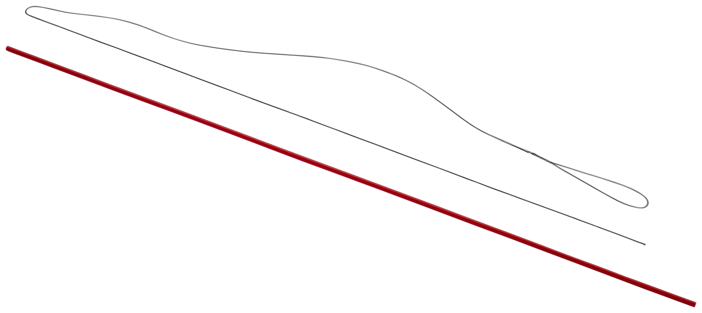 Arthrex - #2 FiberSnare mit FiberWire #2, Geflochtener Polyblend Faden ...