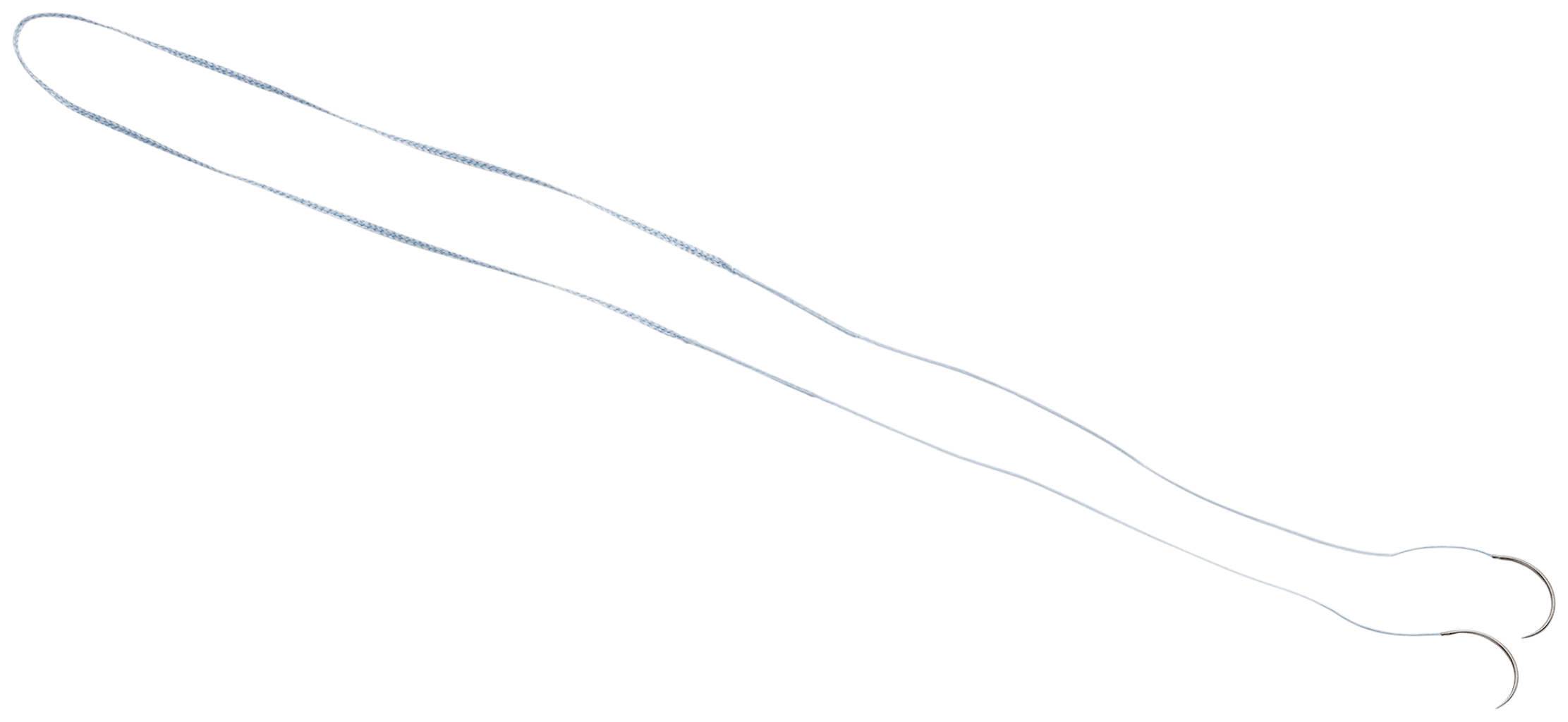 Arthrex - FiberTape, 1.7 mm, 17 in (Blue) each end Tapered to 0 ...