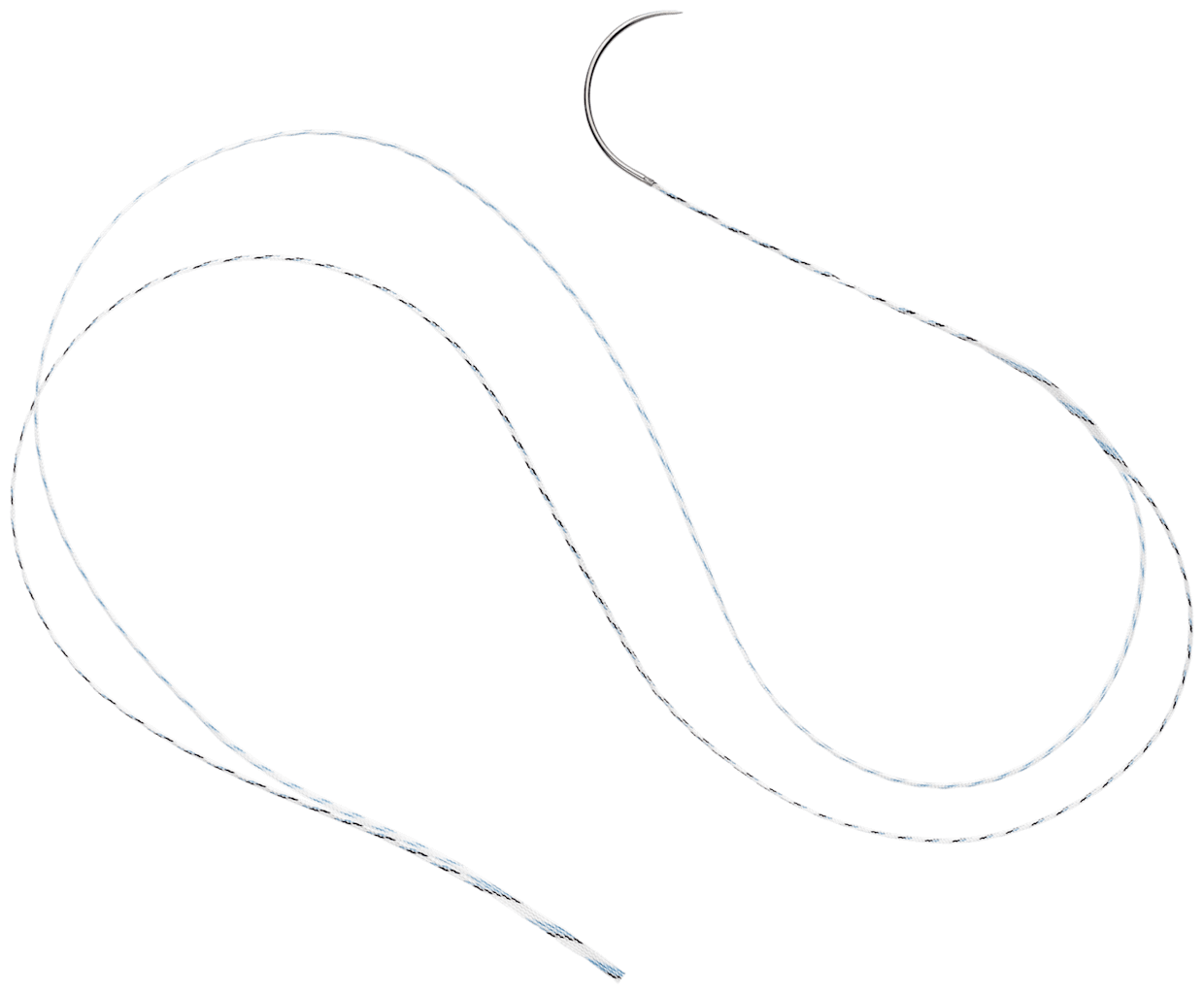 Arthrex - SutureTag (White/Blue/Black) With Double 14” #2 Tails and 36. ...