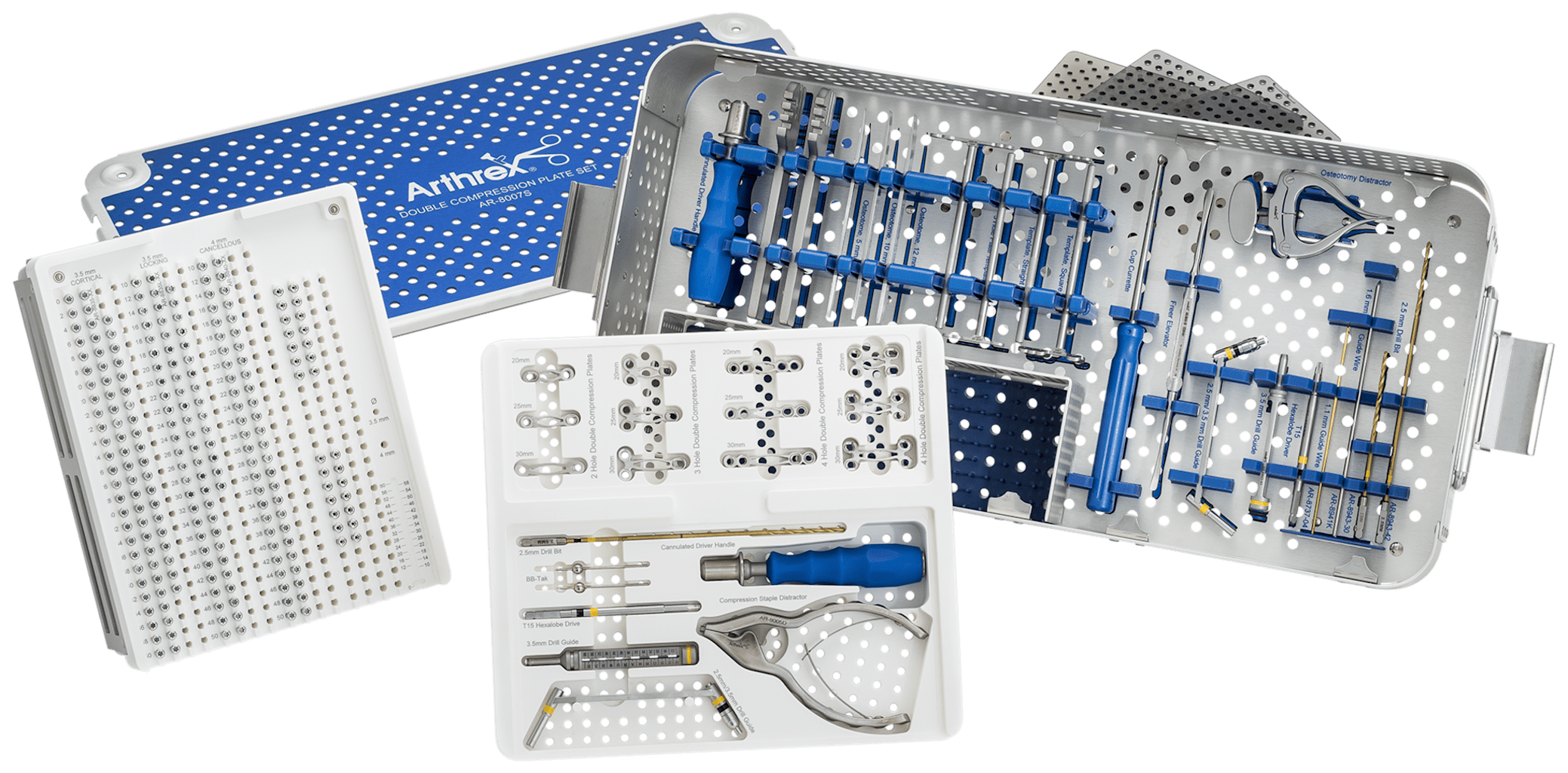 Arthrex - Double Compression Plating Set - AR-8007S