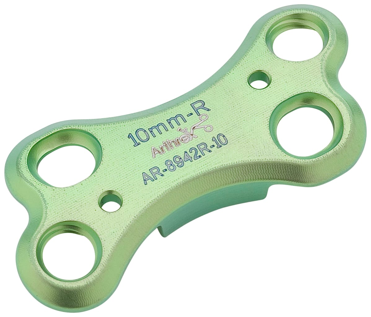 Arthrex - Low Profile H-Plate, Titanium, 36 x 16 mm, 10 mm Wedge, Right ...