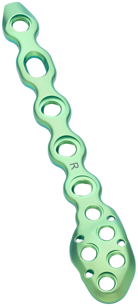 Arthrex - Locking Distal Fibula Plate, Right, 5 Hole - AR-9943BR-05