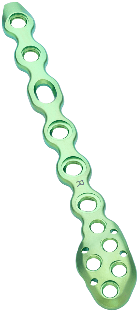 Arthrex - Locking Distal Fibula Plate, Right, 6 Hole - AR-9943BR-06