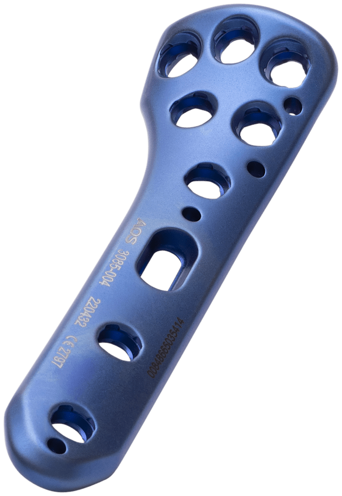 Arthrex - Proximal Postmed Tib Plate, Left, 4 Hole - 3085-004