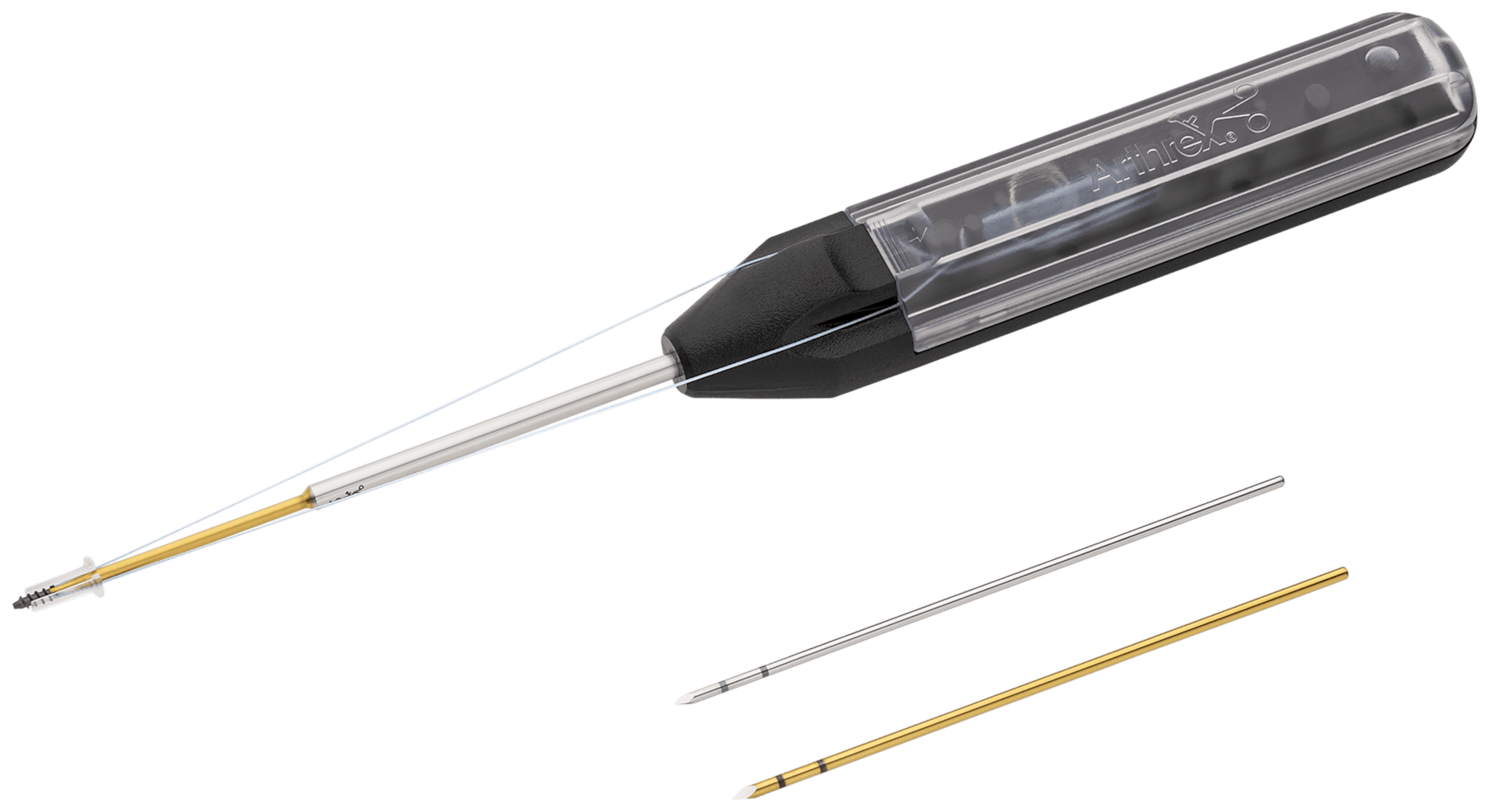 Arthrex - Suture Anchor, Nano Corkscrew FT with 3-0 FiberWire and Two ...