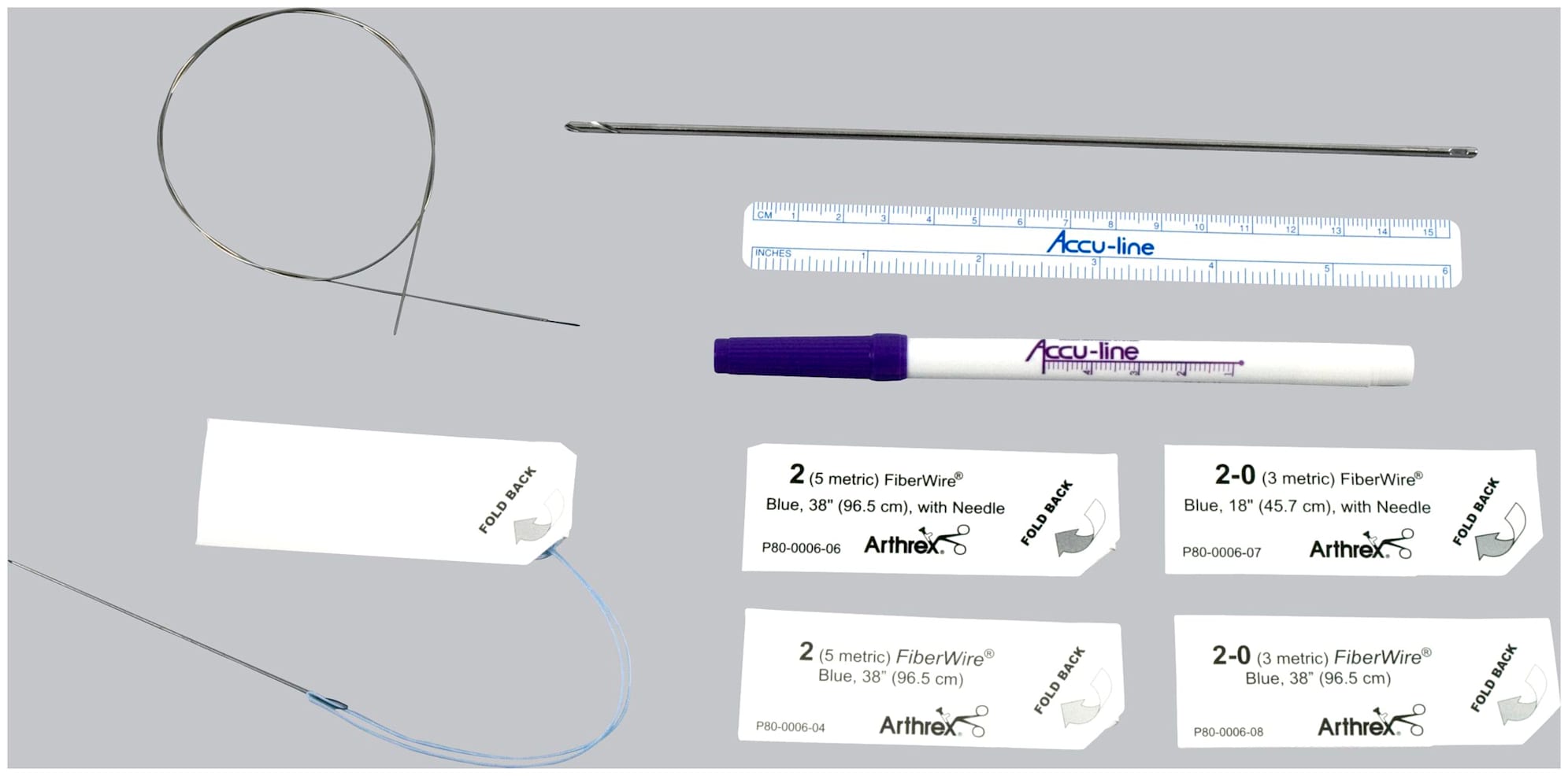 Arthrex - Disposable Instruments Kit for Bio-Tenodesis Screw - AR-1676DS