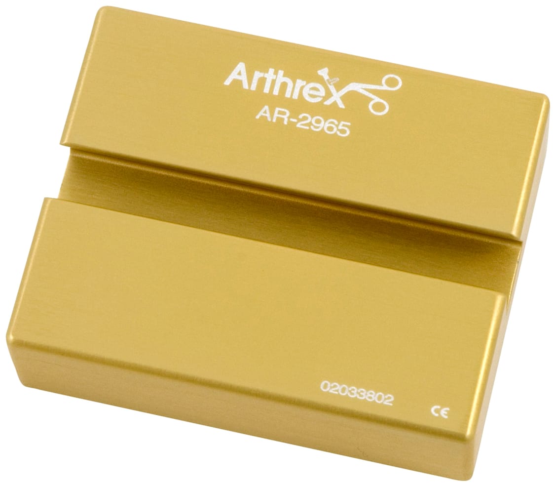 Arthrex - Dovetail Meniscal Allograft Graft Sizing Block - AR-2965