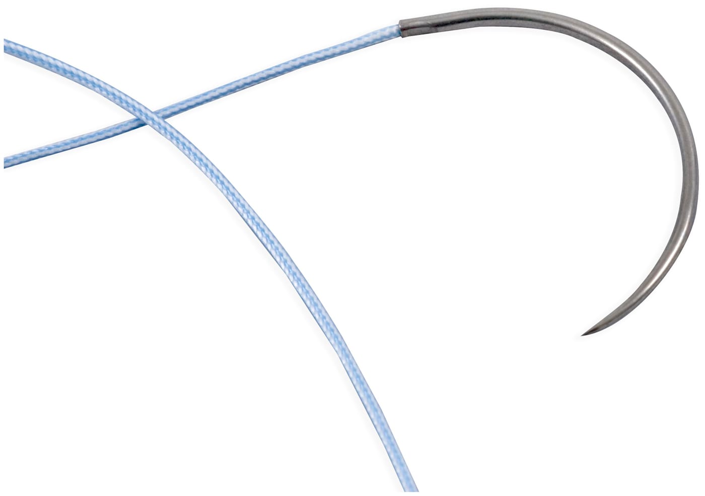 Arthrex - #2 FiberWire Suture, 38" (Blue) w/Tapered Needle, 36.6 mm 1/2 ...