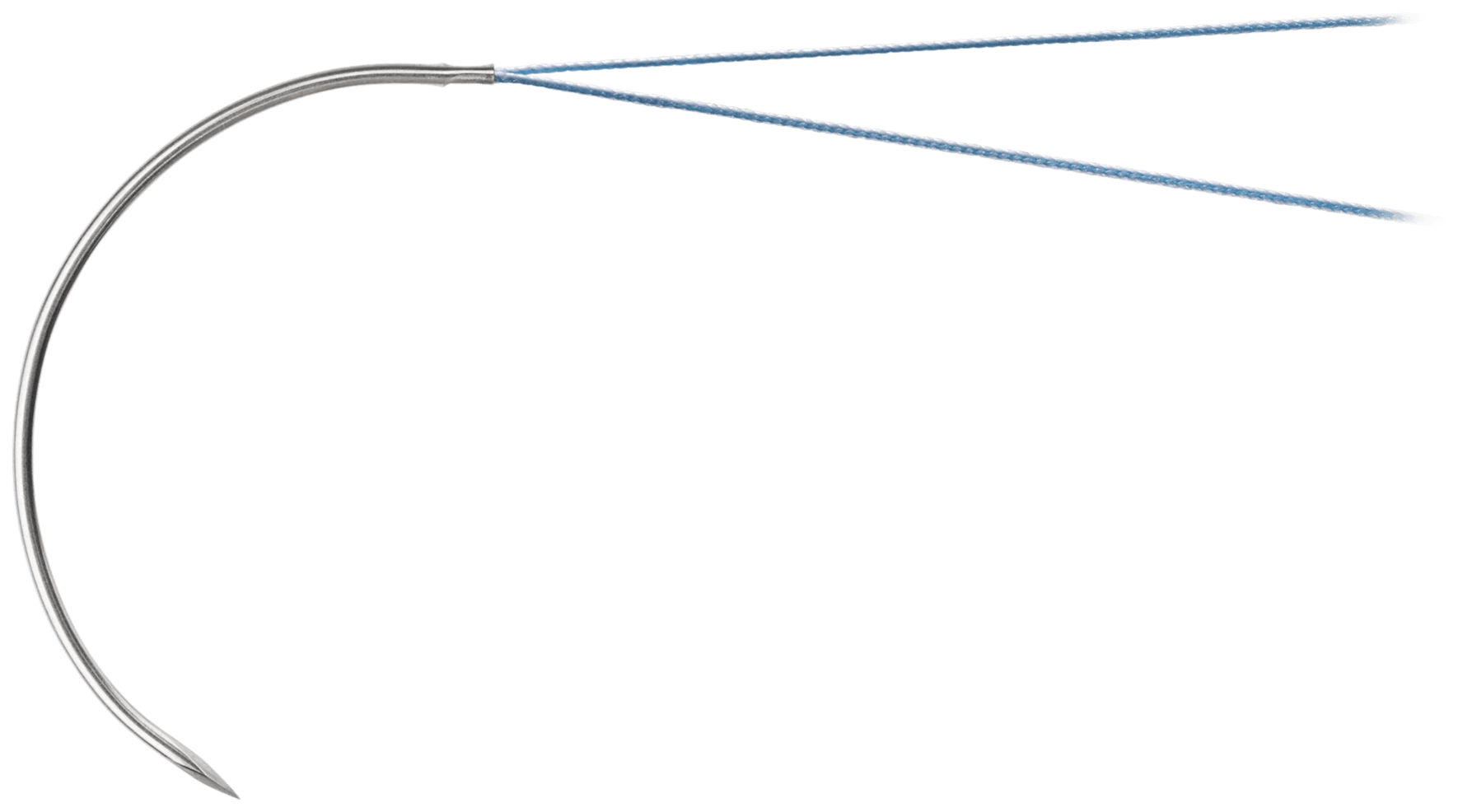 Arthrex - 2-0 FiberLoop, 30" (blue) w/Diamond Point Needle, 48 mm 1/2 ...