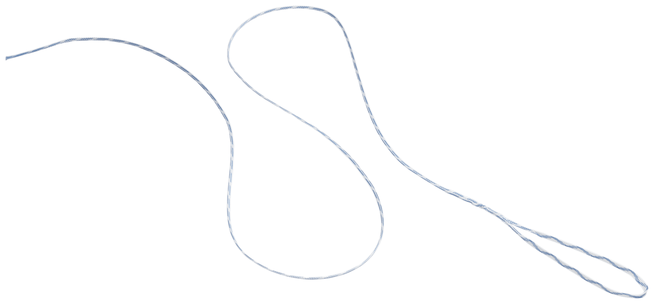 Arthrex - FiberLink SutureTape , 1.7 mm, (White/Blue), with Closed Loop ...