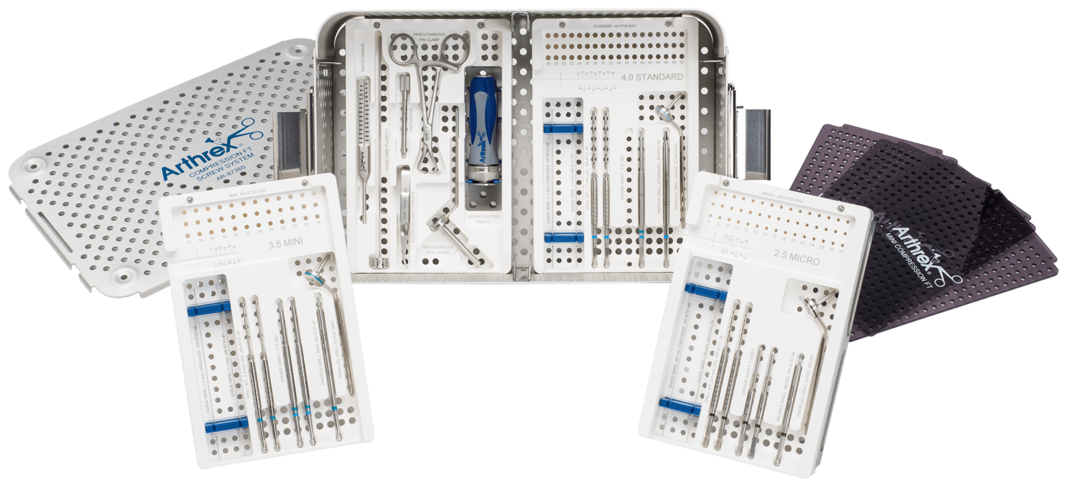 Arthrex - Compression FT Screw System Instrument Set - AR-8738S