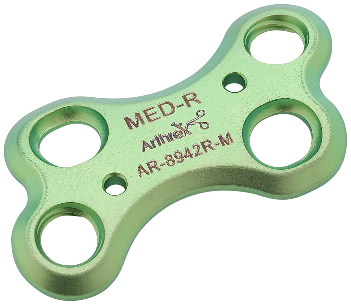 Arthrex - Low Profile H-Plate, Titanium, 32 x 16 mm, Medium, Right - AR ...