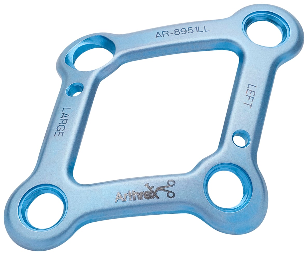 Arthrex - Lisfranc Plate, Large, Left, Titanium - AR-8951LL