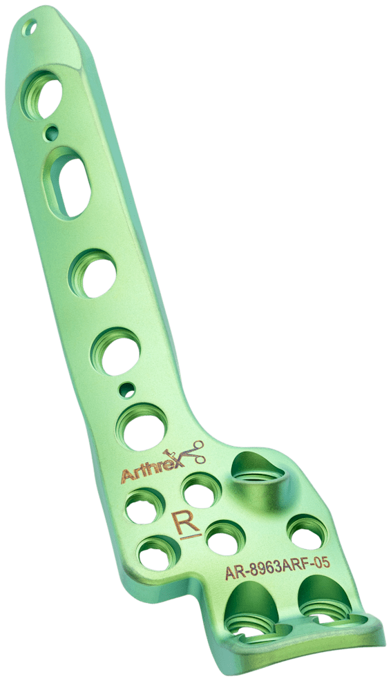 Arthrex - Anterolateral Pilon Fusion Plate, 7H, RT - AR-8963ARF-07