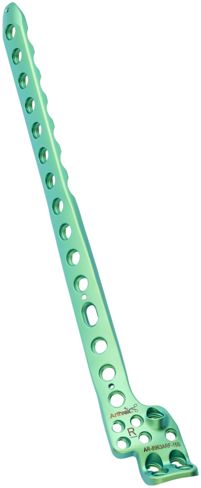 Arthrex - Anterolateral Pilon Fusion Plate, 15H,RT - AR-8963ARF-15S