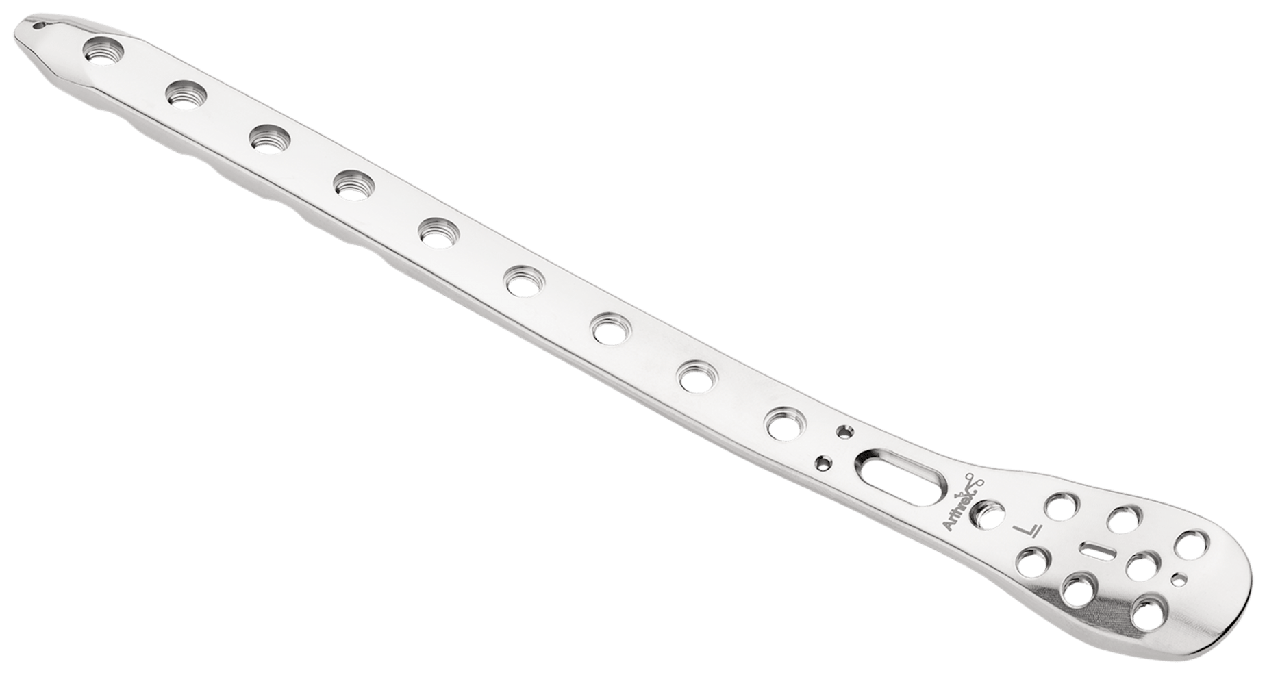 Arthrex - Medial Distal Tibia Plate, Left, 10H - AR-8963ML-10